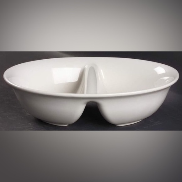 Pfaltzgraff | Dining | Pfaltzgraff Acadia White Oval Divided Vegetable ...